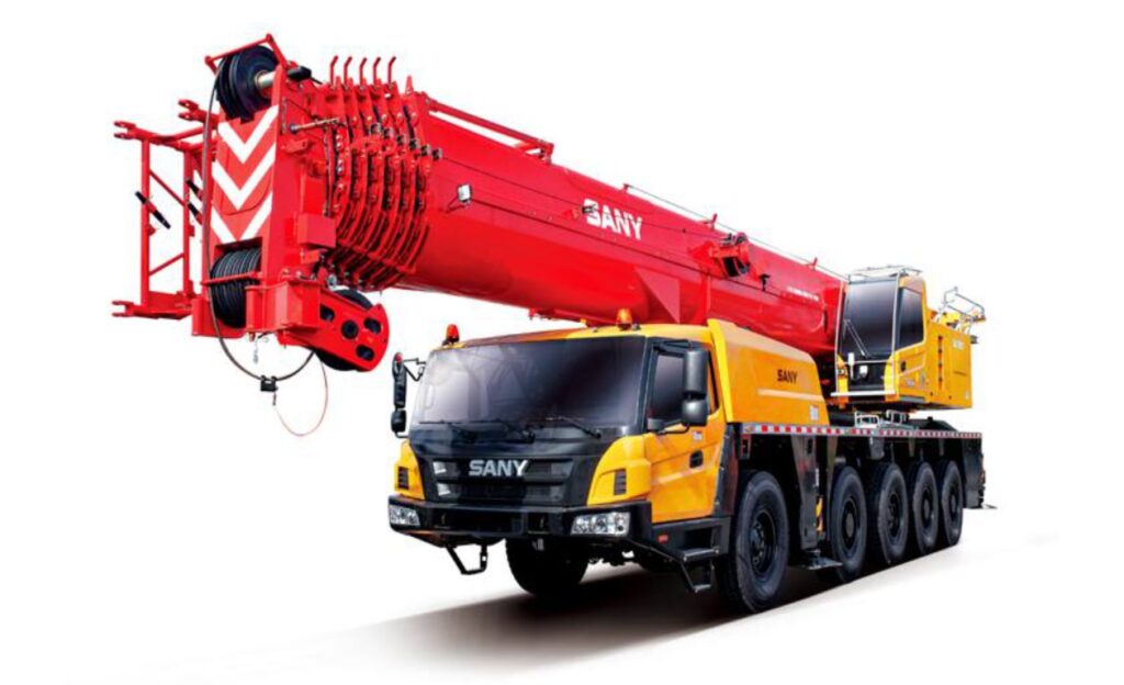 Sany STC1600T7 Truck Mounted 160 MT Crane – Crown Lifters